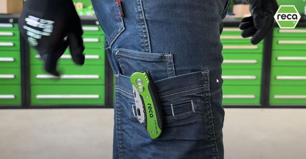 Explorando la Eficiencia y Seguridad con la RECA Cutter-Navaja Plegable ...